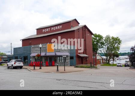 port perry grain elevator, also known as old mills, in port perry ...