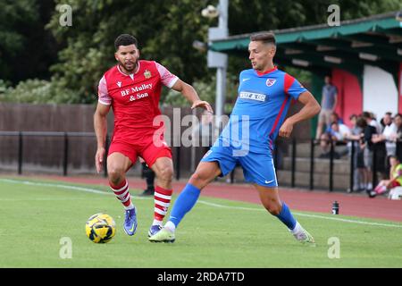 Josh Hare of Dagenham during Hornchurch vs Dagenham & Redbridge ...
