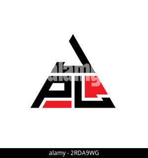 JPL triangle letter logo design with triangle shape. JPL triangle logo ...