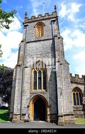 Church of St Mary the Virgin, Chard, Somerset, UK, Europe Stock Photo ...