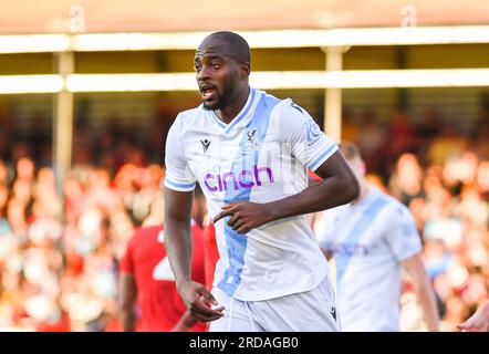 GOAL 2-0, Jean-Philippe Mateta of Crystal Palace goal celebration with ...