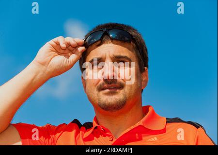 Georg Hackl Privataufnahmen Rodeln Stock Photo - Alamy