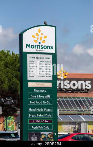 Morrisons Supermarket, north Wales, UK Stock Photo - Alamy