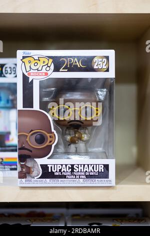 A Funko Pop figurine of American rap music star Notorious B.I.G. For ...