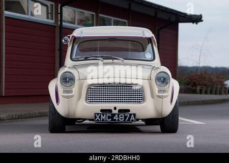 Ford 100e customised Classic car Stock Photo - Alamy