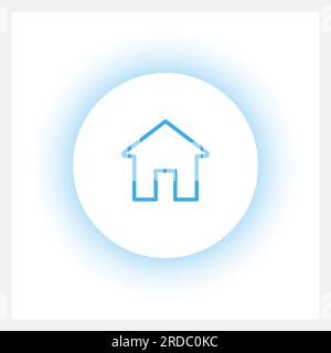 Focused homepage button UI element template Stock Vector Image & Art ...