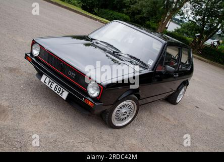 Mark 1 VW Golf GTi - the original hot hatch sports car Stock Photo - Alamy