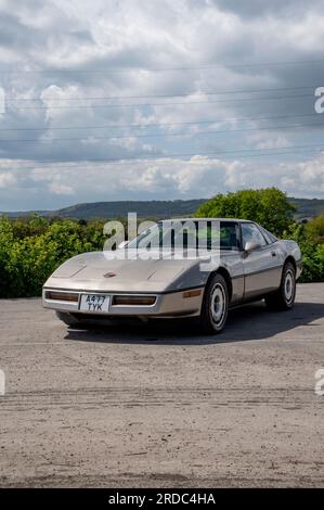 1984 C4 Corvette, American V8 sports car Stock Photo - Alamy