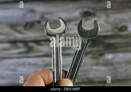 Open-ended spanners, versatile, single-piece tools that can be used on ...