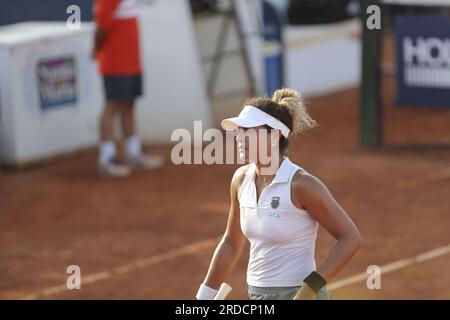 Palermo, Italy. 20th July, 2023. Sofya Lansere in action at the Palermo ...