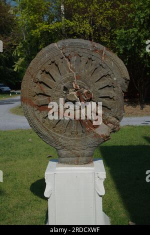 The Dharmachakra conveys the Dhamma of the Buddha or is a symbol of the ...