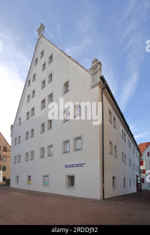 Renaissance Museum of Bread and Art built 1592, Salzstadel, Ulm, Baden ...