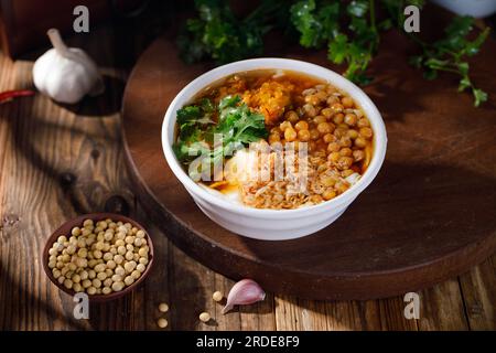 Chinese food spicy Douhua, Tau Fu Fa Stock Photo - Alamy