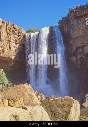The Elands River Waterfall at Waterval Boven in Mpumalanga, South ...