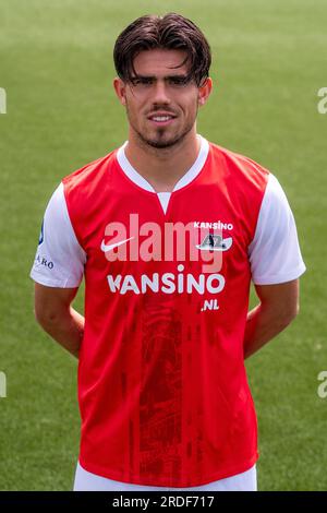 ALKMAAR, NETHERLANDS - JULY 18: Denso Kasius during a Photocall of AZ ...