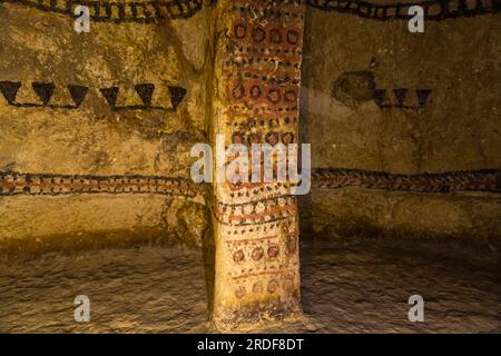 Pre-Columbian hypogea or tombs, Unesco world heritage site ...