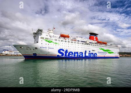 Stena Vision is an Irish Sea ferry operated by Stena Line on the ...