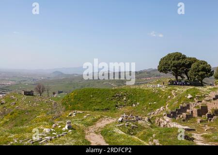 Pergamon Altar, excavation site, ancient city of Pergamon or Pergamum ...
