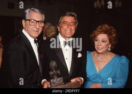 Danny Thomas with Tony Bennett Circa 1980's Credit: Ralph Dominguez ...