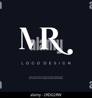 Luxury letters MR , RM , M , R with an elegant, modern and unique ...