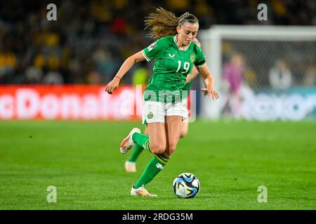 Sydney, NSW, Australia, Abbie Larkin during FIFA Women's World Cup 2023 ...