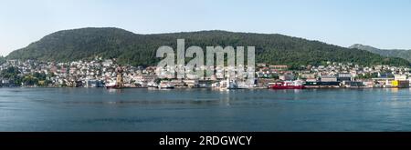 Around Bergen -Traditional waterfront buildings on Bryggen Stock Photo ...