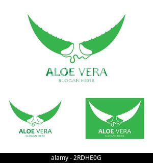 Aloe vera icon logo vector illustration Stock Vector Image & Art - Alamy