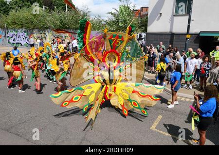 Derby Caribbean Carnival March 2023 Stock Photo - Alamy