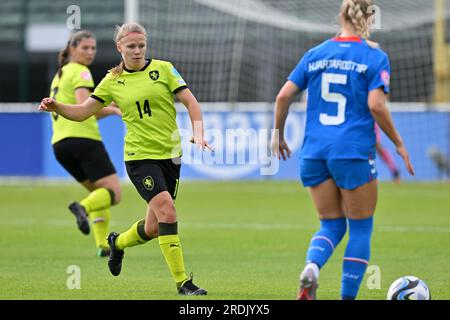La Louviere, Belgium. 21st July, 2023. Head Coach Jan Navratil of Czechia pictured during a ...
