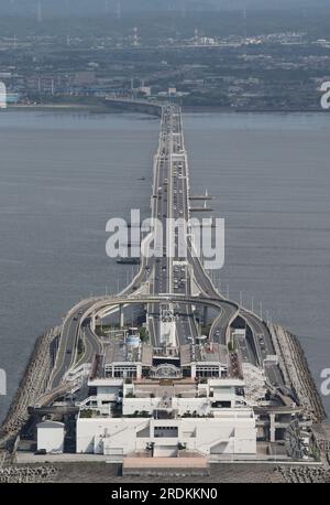 Tokyo Wan Aqua Line Expressway, Kisarazu, Chiba, Japan Stock Photo - Alamy