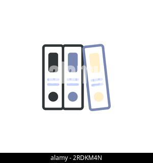Managing Archive History with a Stackfolder System Stock Vector Image ...