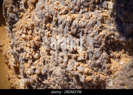 Quartz at the Crystal Mountain in the Western Desert, Egypt Stock Photo ...