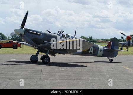 Vickers Supermarine, Spitfire, VB, EP120, G-LFVB, Flying Legends 2023 ...