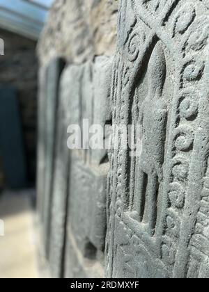 The Kilmartin Stones - grave slabs of ancient Scottish thanes and ...