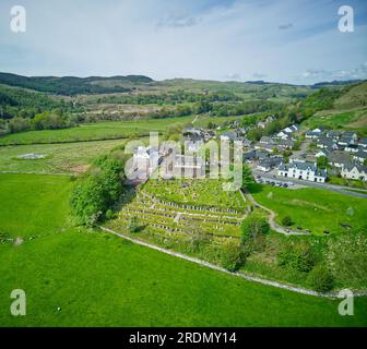 The Village of Kilmartin, Kilmartin Church, Glebe Cairn, part of ...
