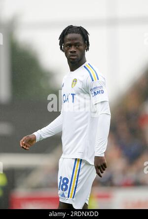Leeds United's Darko Gyabi during the Carabao Cup match between ...