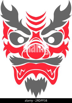 Tengu face mask or head - Japanese long-nosed tengu Shinto Demigod ...