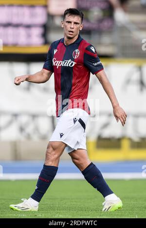 Nikola Moro of Bologna FC looks dejected during the Serie A football ...
