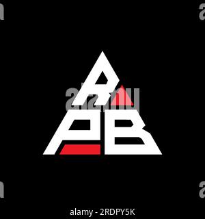 RPB letter logo design with polygon shape. RPB polygon and cube shape ...