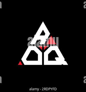 ROQ logo. ROQ letter. ROQ letter logo design. Initials ROQ logo linked ...