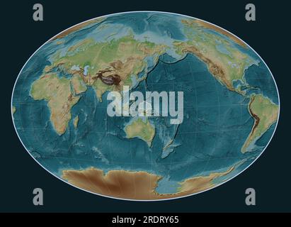 Caroline tectonic plate on the Wiki style elevation map in the Fahey ...