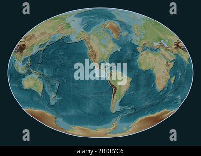 Cocos tectonic plate on the Wiki style elevation map in the Patterson ...