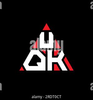 UQK logo. UQK letter. UQK letter logo design. Initials UQK logo linked ...