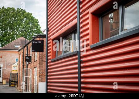 Harrow Art Centre Greenhill Building Stock Photo - Alamy