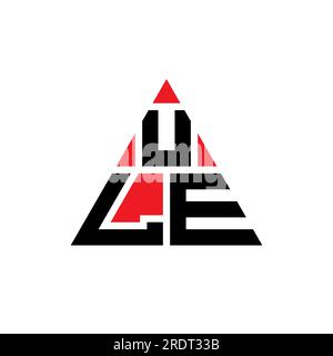 ULE logo. ULE letter. ULE letter logo design. Initials ULE logo linked ...