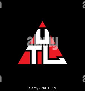 UTL logo. UTL letter. UTL letter logo design. Initials UTL logo linked ...