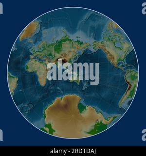 Banda Sea tectonic plate on the Wiki style elevation map in the ...
