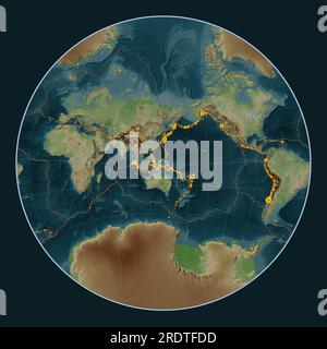 Caroline tectonic plate on the Wiki style elevation map in the Fahey ...
