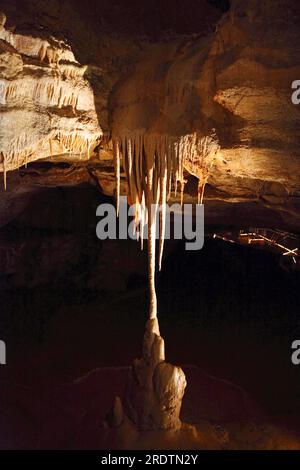 The Caves of Lacave, Causses de Quercy Regional Park. Lacave, Lot ...