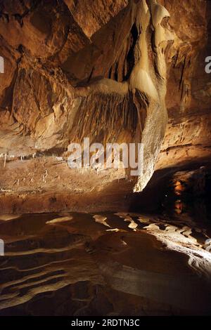 The Caves of Lacave, Causses de Quercy Regional Park. Lacave, Lot ...